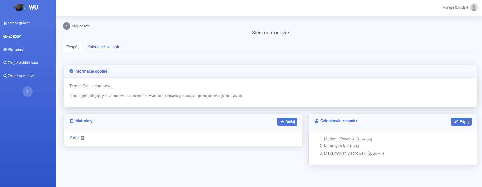 GitHub - karolina-cz/virtual-university-frontend: University management web app