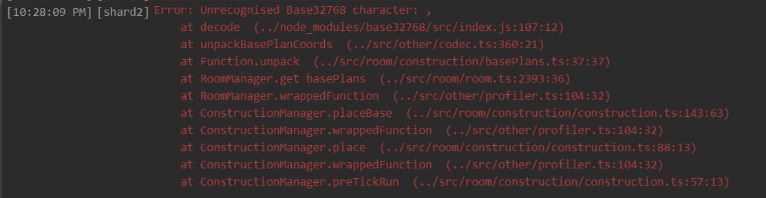 communePlanner base encoding error · Issue #698 · The-International-Screeps-Bot/The ...