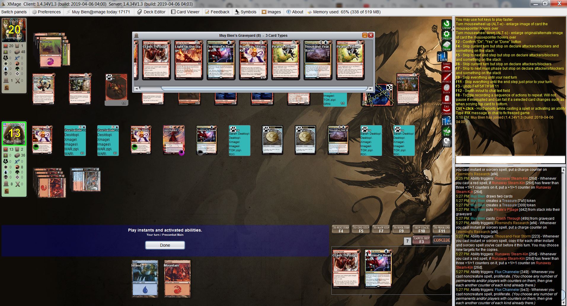 Thousand year storm bug pt2 · Issue #5698 · magefree/mage · GitHub