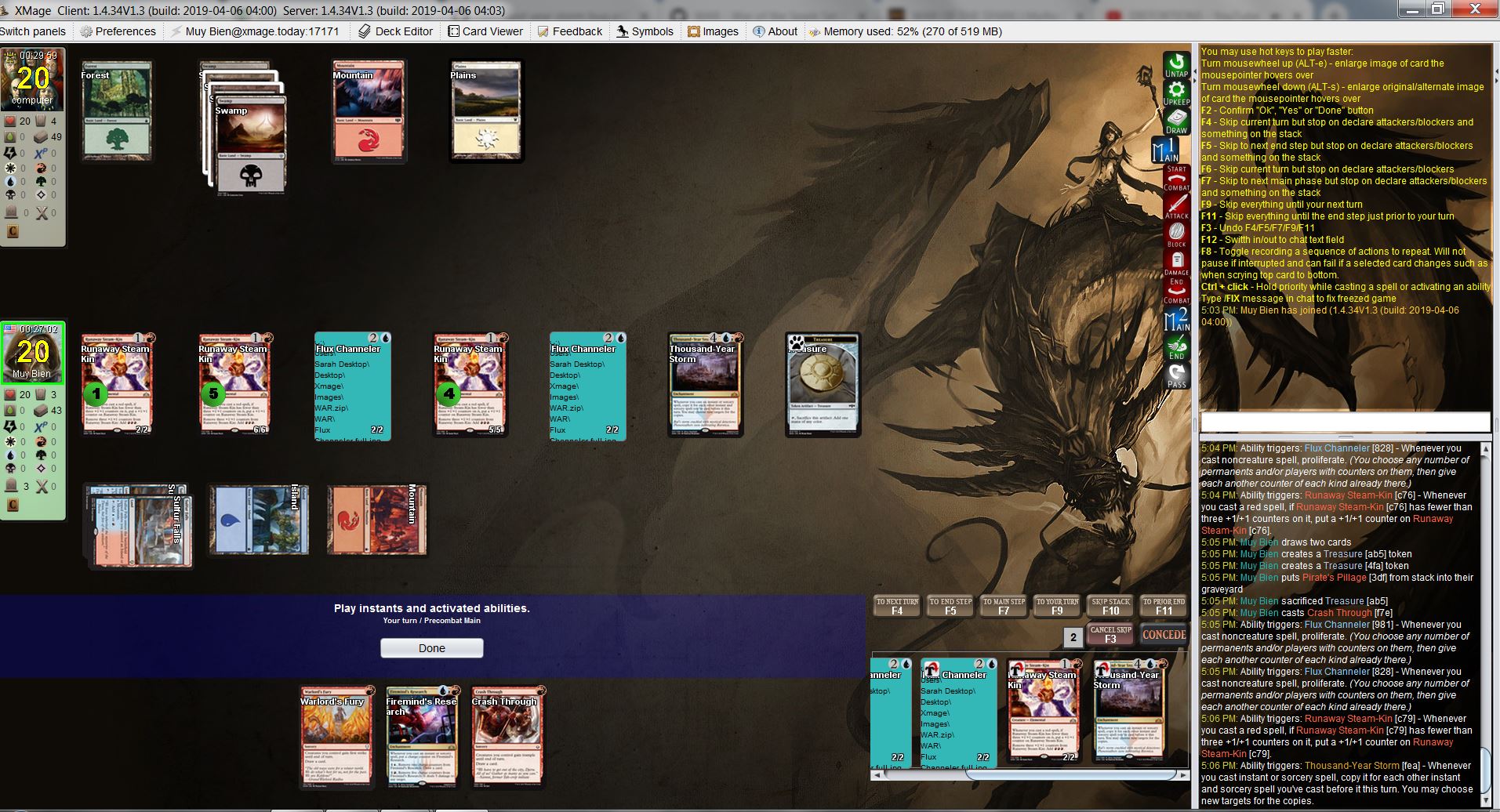 Thousand year storm bug pt2 · Issue #5698 · magefree/mage · GitHub