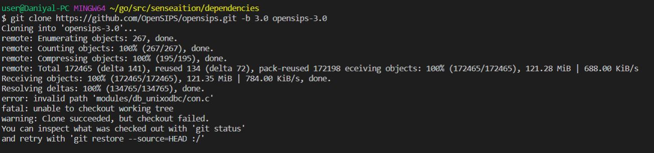 Got: Invalid path: modules/db_unixodbc/con.c when cloning · Issue #1212 · OpenSIPS/opensips · GitHub