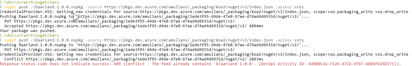 Nuget Exception Response Code Doesnt Handle Extended Characters · Issue 7787 · Nugethome · Github