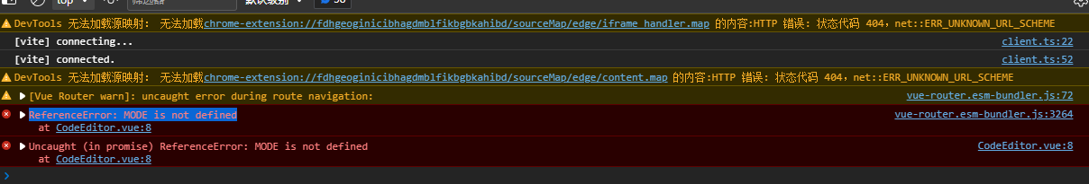 Use Component `codeeditor` Will Trigger Referenceerror Mode Is Not Defined · Issue 1224