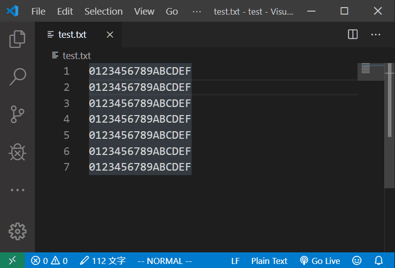 gk/gj do not work properly in visual mode · Issue #4544 · VSCodeVim/Vim · GitHub