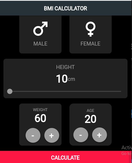 GitHub - NazminDip/flutter-bmi-app-ui