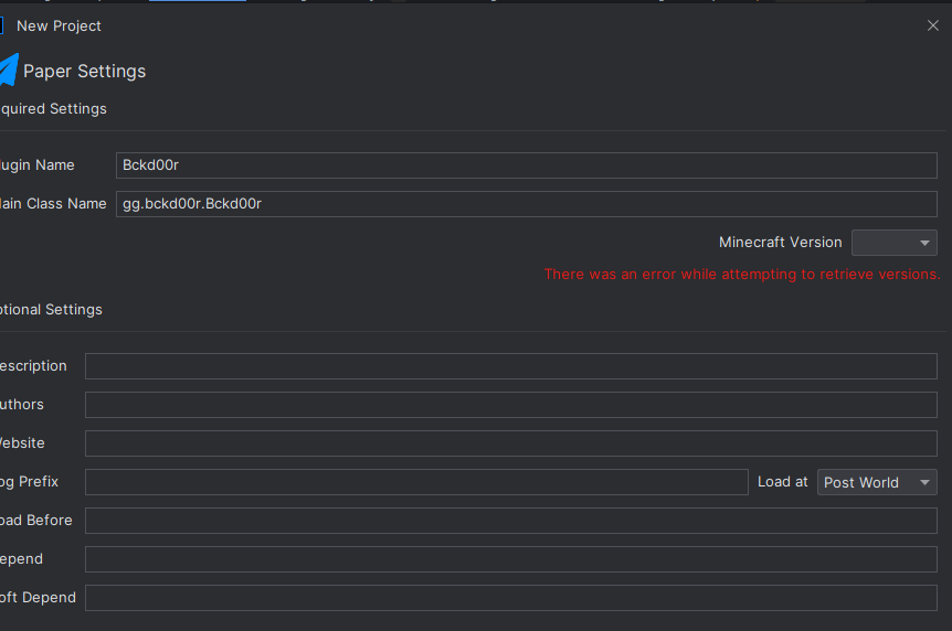 i cant see minecraft versions · Issue #1938 · minecraft-dev/MinecraftDev · GitHub