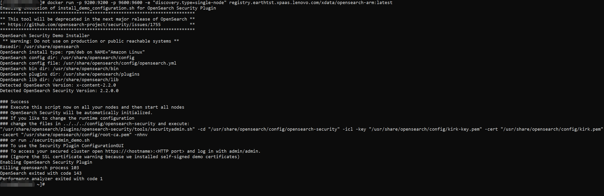 [BUG] OpenSearch docker images can't running on the ARM machine · Issue #87 · opensearch-project ...
