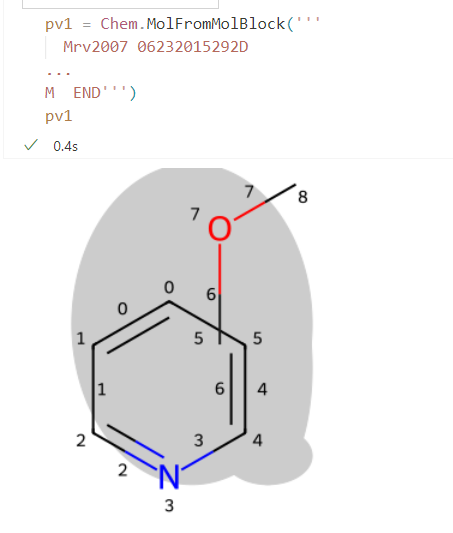 Strange Deformation Of Highlighted Patterns During Processing Molecule Enumerator · Issue 5980