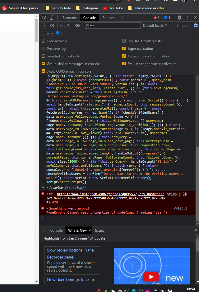 Error while executing script · Issue #3 · andreiv03/instagram-unfollowers · GitHub