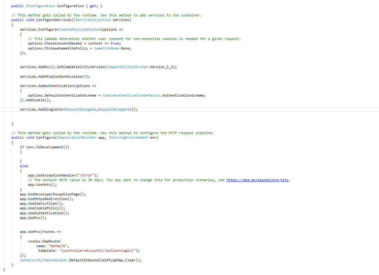 Claim Empty When It Is Deployed In Iis · Issue 19760 · Dotnet