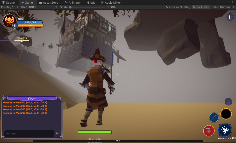 Warping Bug (Singleplayer & MMO) · Issue #1273 · suriyun-production/mmorpg-kit-docs · GitHub