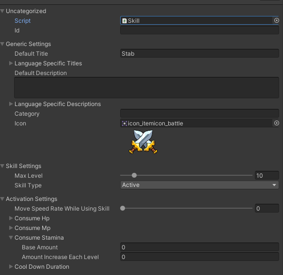 Consume % change to Skill Activation · Issue #1292 · suriyun-production/mmorpg-kit-docs · GitHub