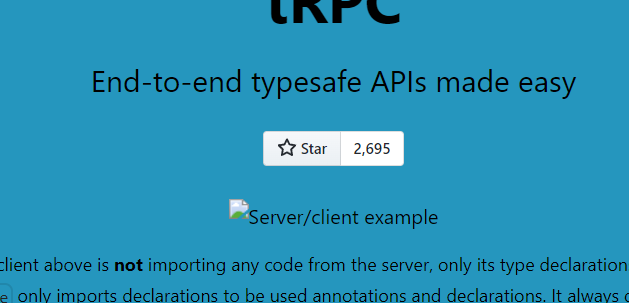 Server/client example img not populating · Issue #1373 · trpc/trpc · GitHub Server/client example img not populating · Issue #1373 · trpc/trpc · GitHub