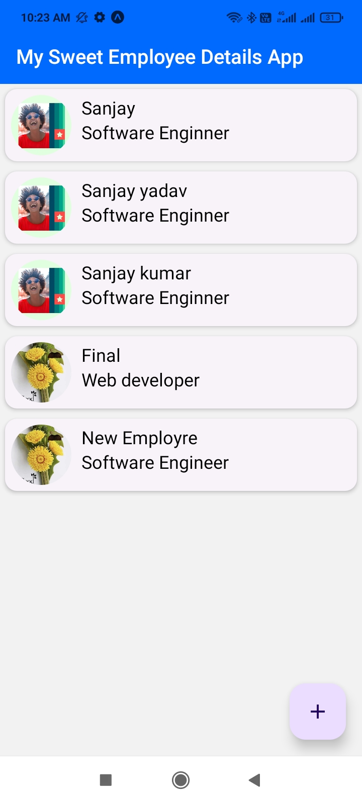Github Sanjayyadavgithubreact Native Employee App This Project Create Employee Details Like 8023