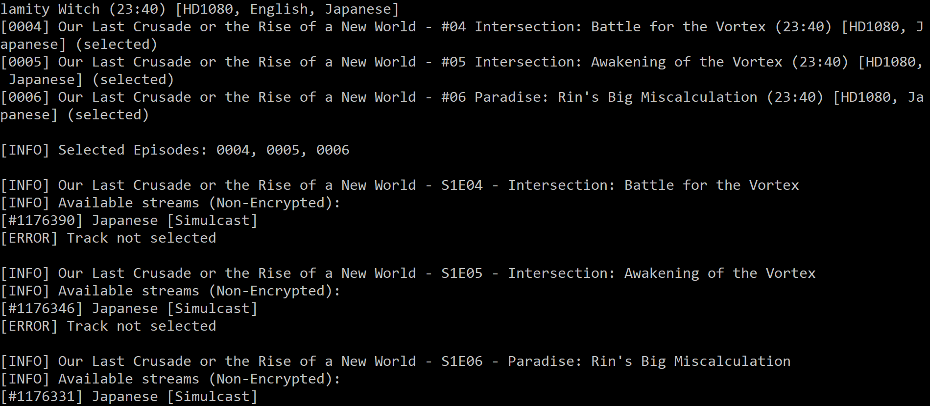 [BUG] · Issue #38 · anidl/multi-downloader-nx · GitHub