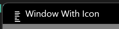 Icon at bottom of title bar when customizing AppWindowTitleBar · Issue ...