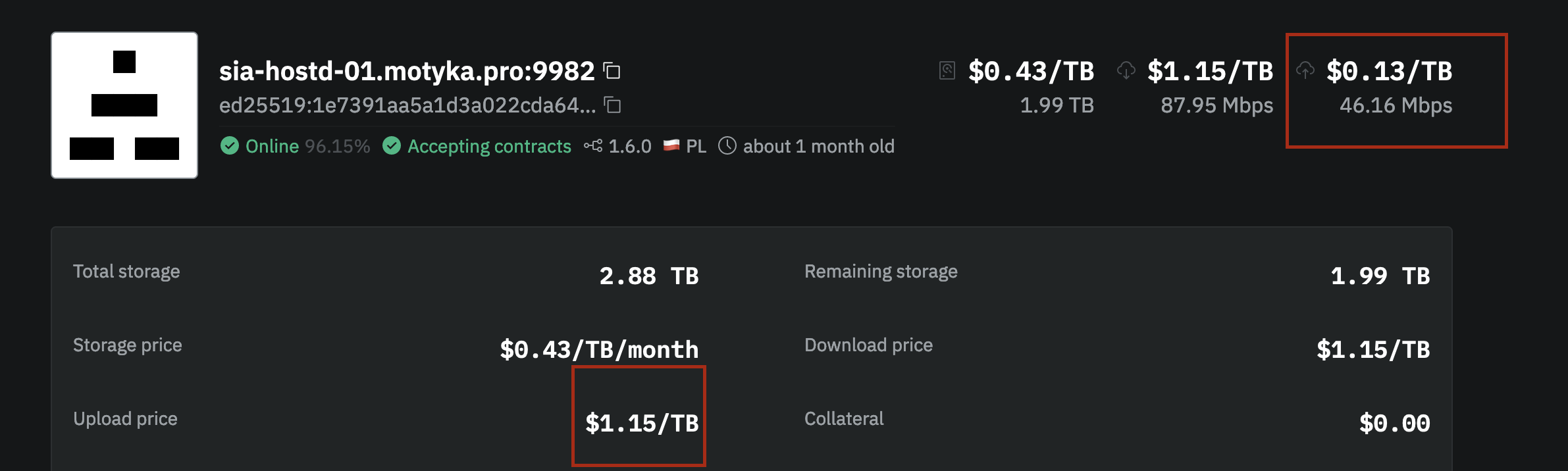 Siascan Download Price Is Displayed In Upload Price Field · Issue 369 · Siafoundation Web