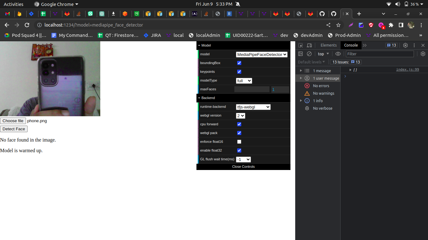 Blazeface result is not correct on WASM backend · Issue #5490 · tensorflow/tfjs · GitHub