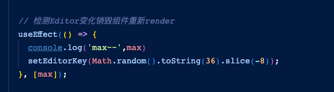 react中我该如何动态修改editor配置，每次监听配置变化重新render，editor会报错。 · Issue #4840 · wangeditor-team/wangEditor ...