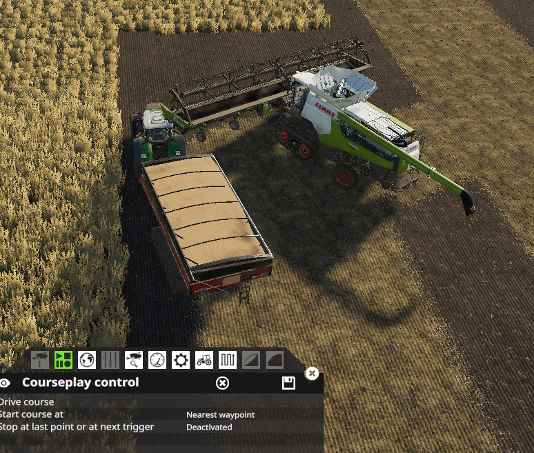 Combine collides with grain cart after pocket unload · Issue #4712 · Courseplay/courseplay · GitHub