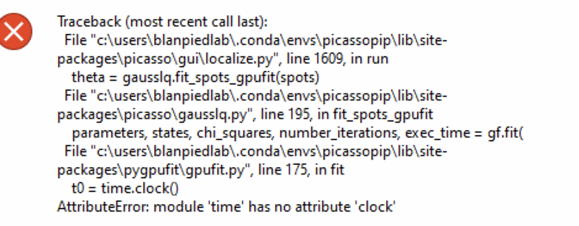 GPUfit option not available using picassosr Python package · Issue #222 · jungmannlab/picasso ...