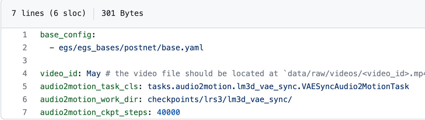 AssertionError: | ckpt not found in checkpoints/lrs3/lm3d_vae/. · Issue #81 · yerfor/GeneFace ...