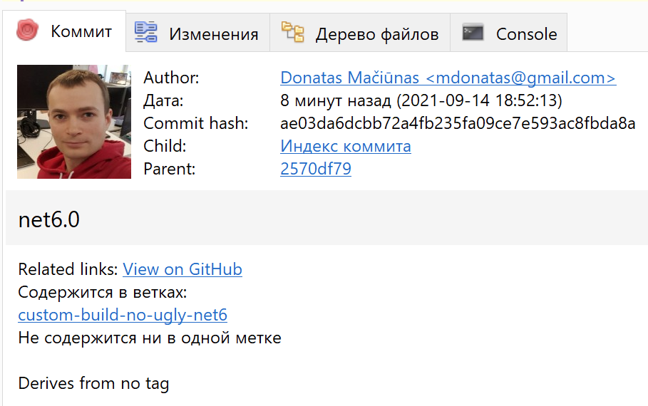 .NET 5.0: `CommitInfo` varying indents · Issue #9164 · gitextensions/gitextensions · GitHub