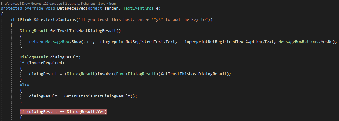 "Trust this host" fails with exception · Issue #5844 · gitextensions/gitextensions · GitHub