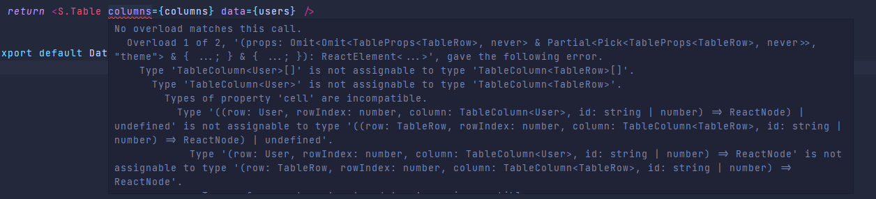 How do I customize DataTable styles in typescript using styled-components? · Issue #914 ...