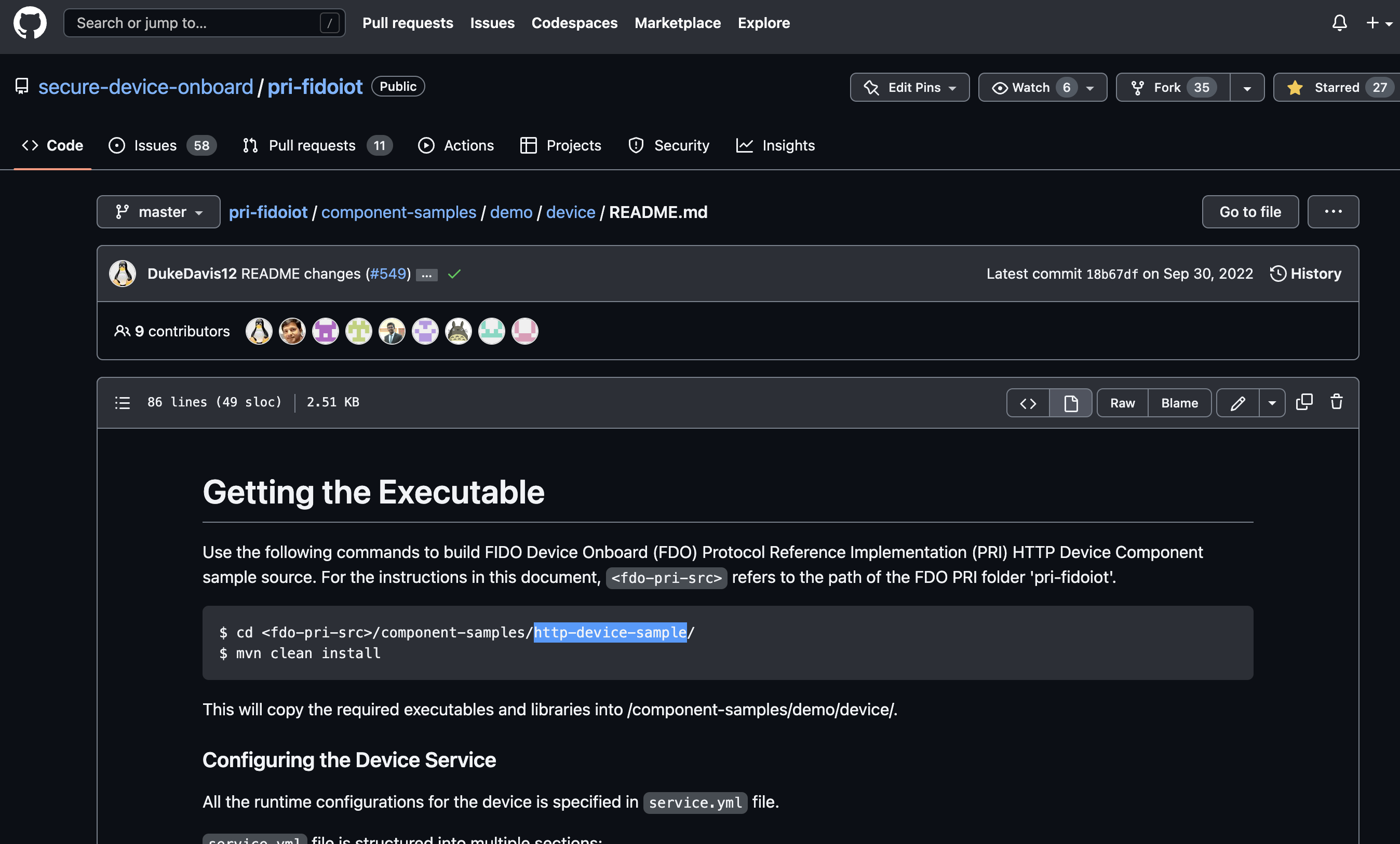 [BUG] Document Content Error · Issue #580 · fido-device-onboard/pri-fidoiot · GitHub