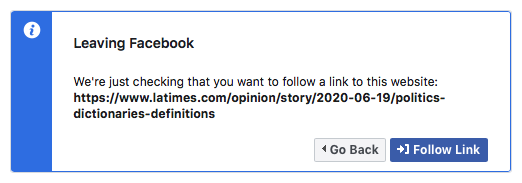 Leaving Facebook Warning When Clicking an URL · Issue #350 · AdguardTeam/AdGuardForSafari · GitHub