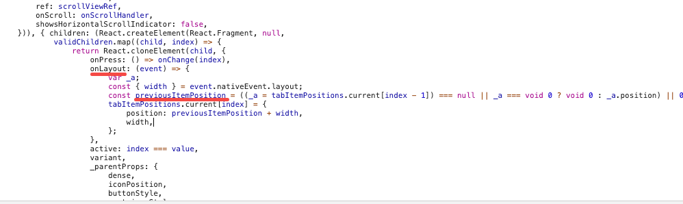 The indicator display of the tab component is abnormal on iOS · Issue #3808 · react-native ...
