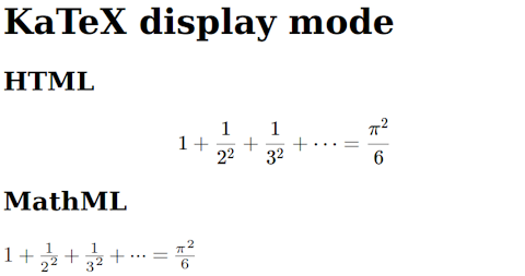 Display mode doesn't work for MathML output · Issue #2219 · KaTeX/KaTeX ...