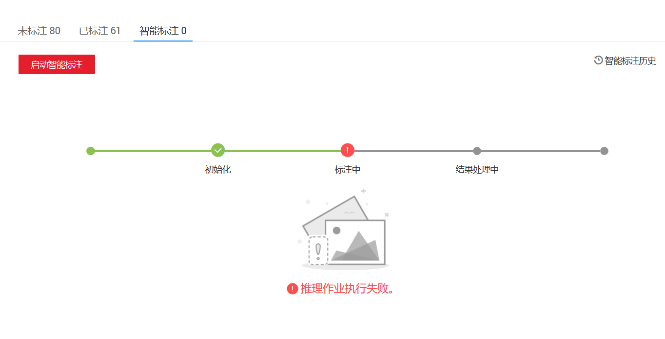 modelarts数据标注一直显示推理作业执行失败 · Issue #1019 · huaweicloud/ModelArts-Lab · GitHub