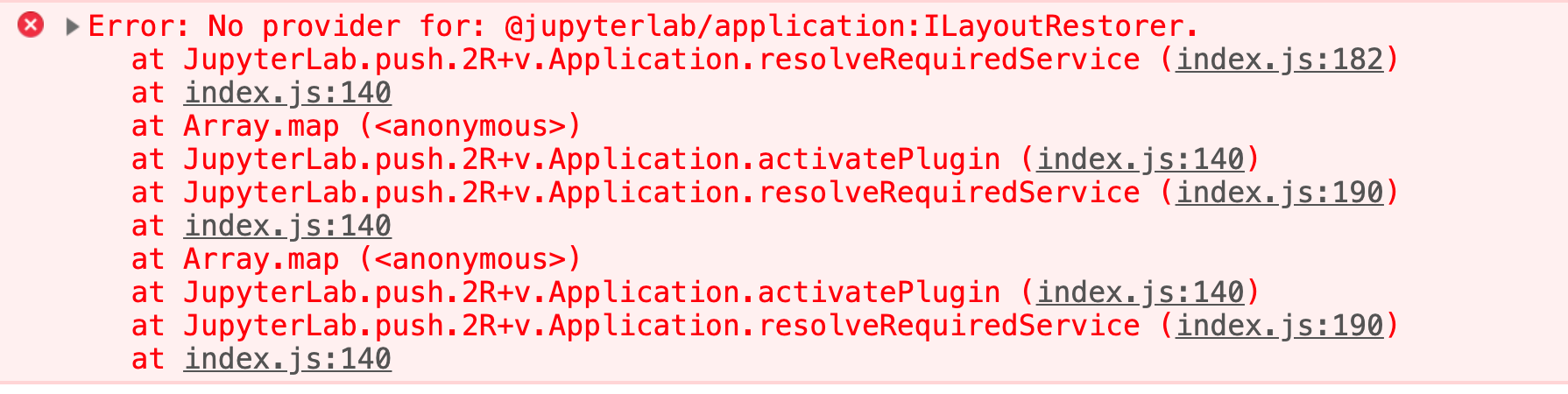 Extension breaking after upgrading from 0.35.5 to 1.0.0a8 · Issue #6560 · jupyterlab/jupyterlab ...