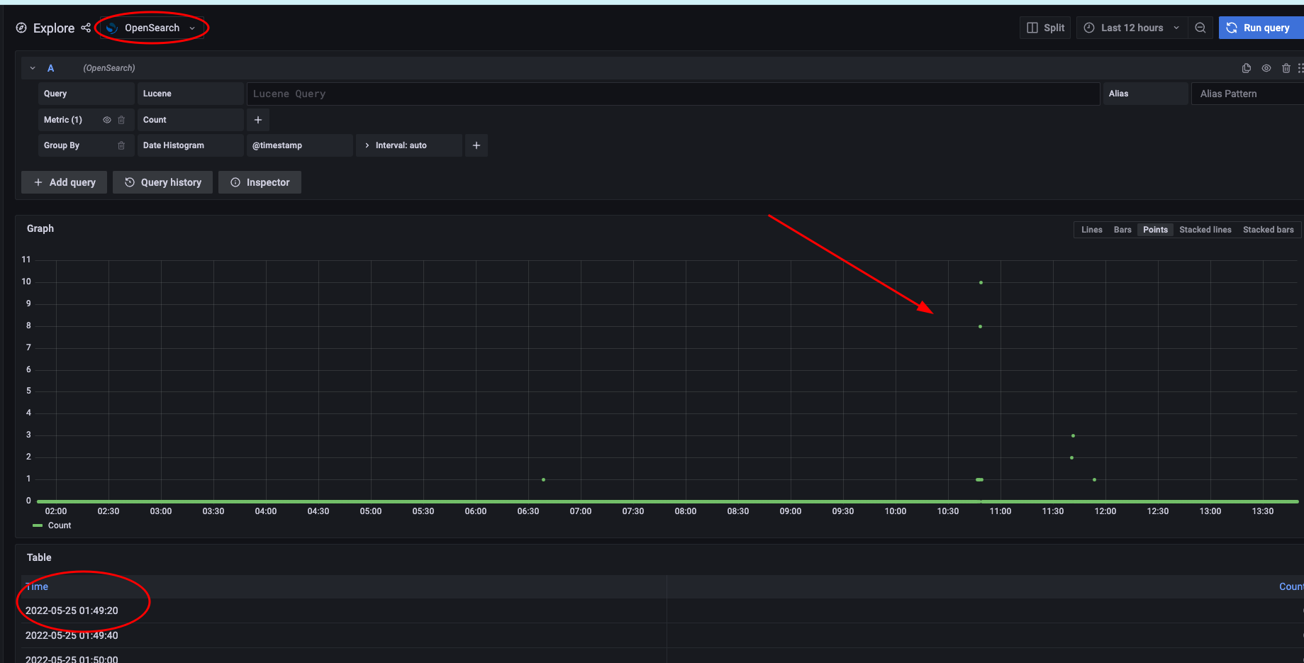 Alert for OpenSearch Datasource no data and timestamp have wrong value · Issue #31 · grafana ...