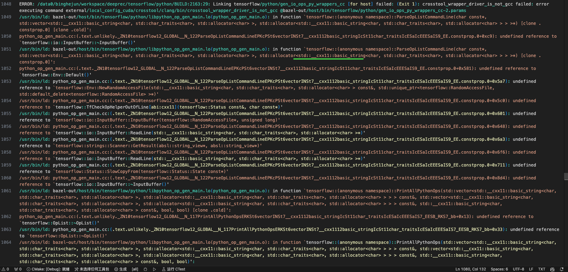 [BUILD] build failed with GPU configuration · Issue #938 · DeepRec-AI/DeepRec · GitHub