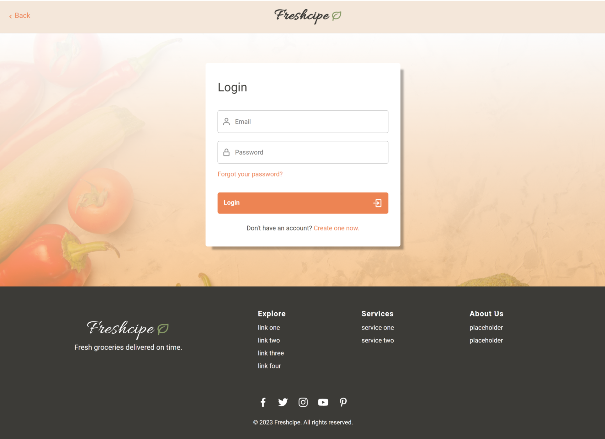 GitHub - NadaAlinour/freshcipe-react: E-commerce web application using React js
