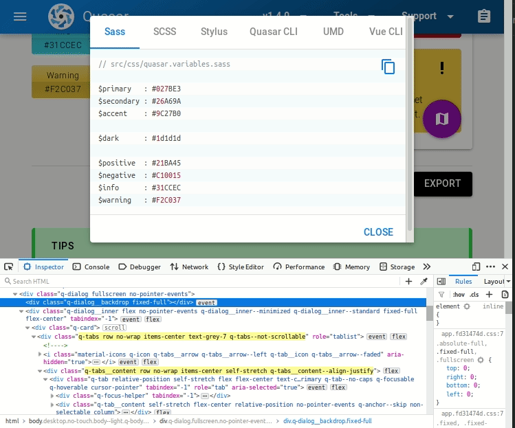 q-tabs infinite loop on align property · Issue #5522 · quasarframework/quasar · GitHub