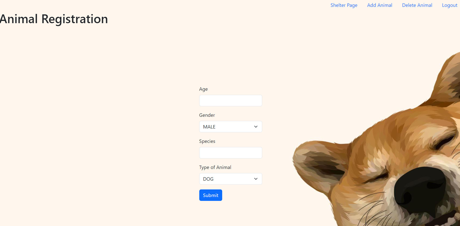 GitHub - pamiramiry/Animal-Rescuer: An App which helps connects animal shelters to potential ...