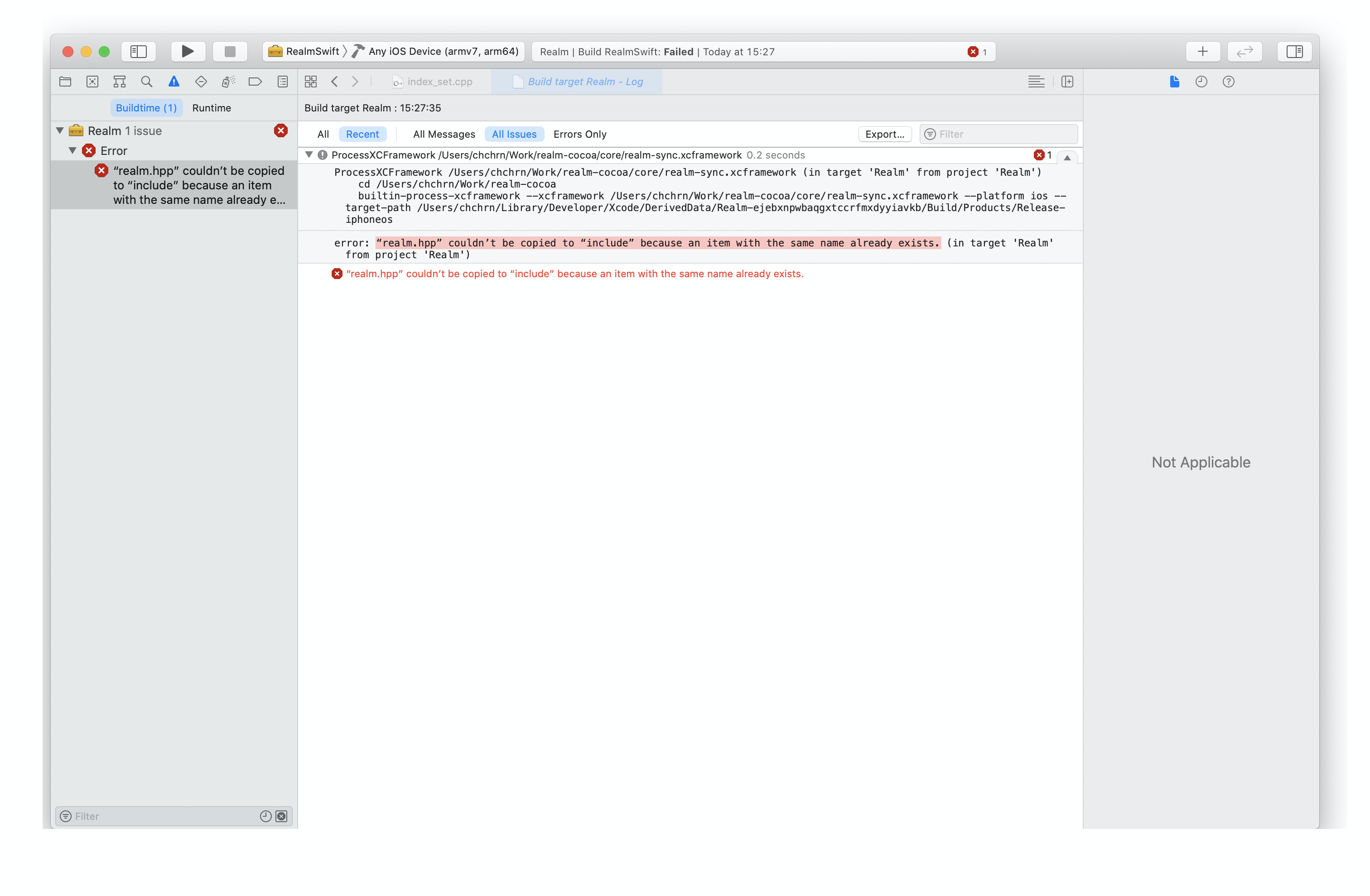 Xcode12 Beta5 Carthage Build Fail · Issue 6717 · Realmrealm Swift · Github 0213