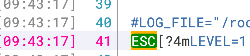 When Using Vimvi `esc 4m` Will Be Automatically Added To The Screen · Issue 1814
