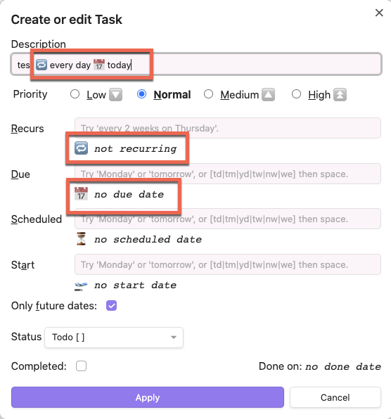 documentation needs to say a bit more about "cancelled" · Issue #1707 · obsidian-tasks-group ...