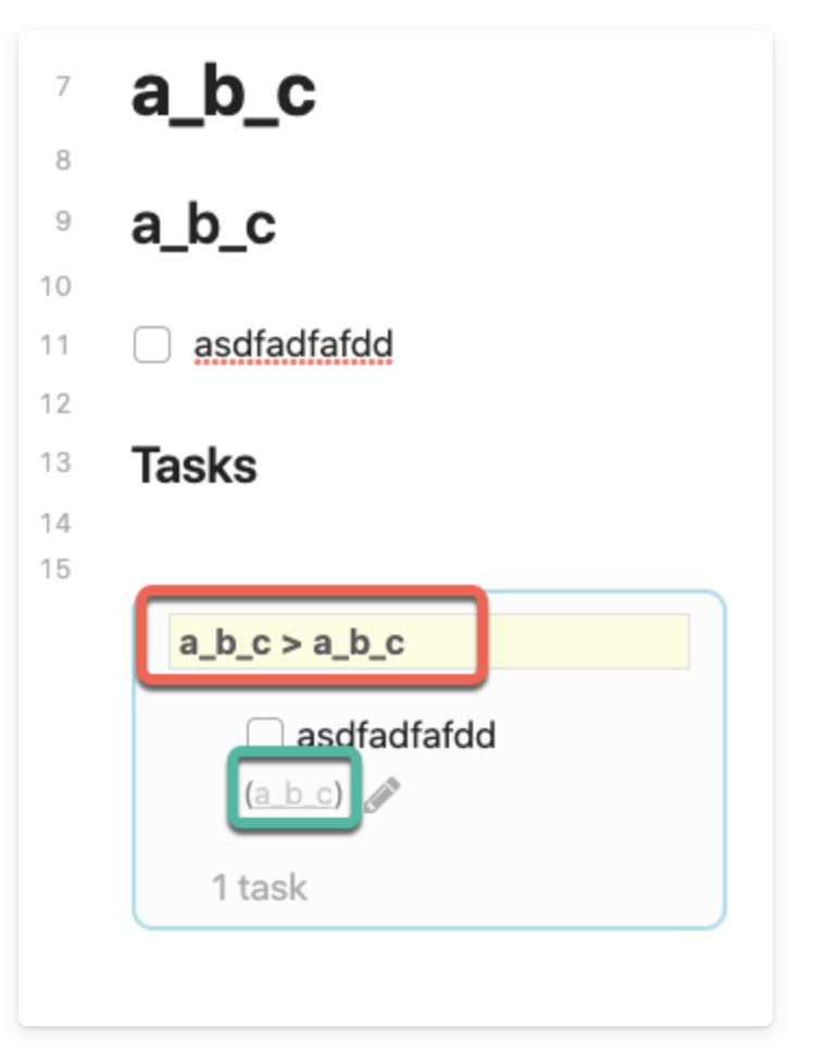 'group by backlink' is wrong if filename and heading match but filename is escaped · Issue #1927 ...