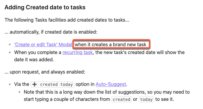 Since Tasks 4.0.1, using 'Create or edit task' on a line with a checkbox but no global filter no ...