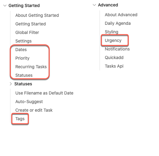 Restructure the documentation to make it easier to add new pages · Issue #2329 · obsidian-tasks ...
