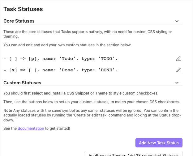 "Add All Unknown Status Types" does not check 'next status symbol' settings · Issue #2357 ...