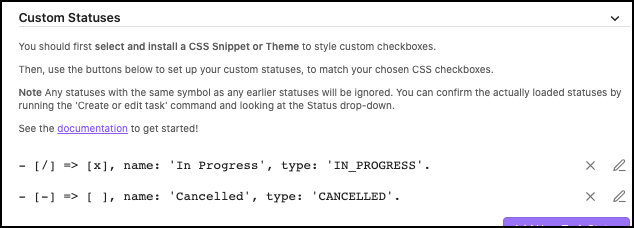 Resetting Custom Statuses sometimes does not add back the default ones · Issue #2358 · obsidian ...