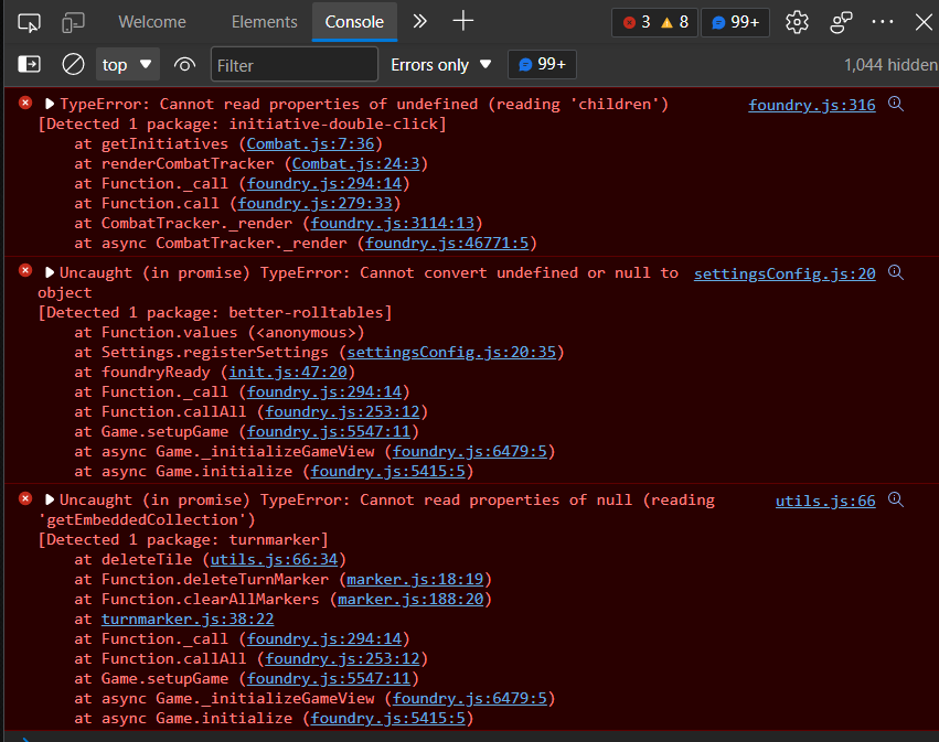Left Sidebar Formatting Issue - v9 · Issue #83 · saif-ellafi/foundryvtt-minimal-ui · GitHub