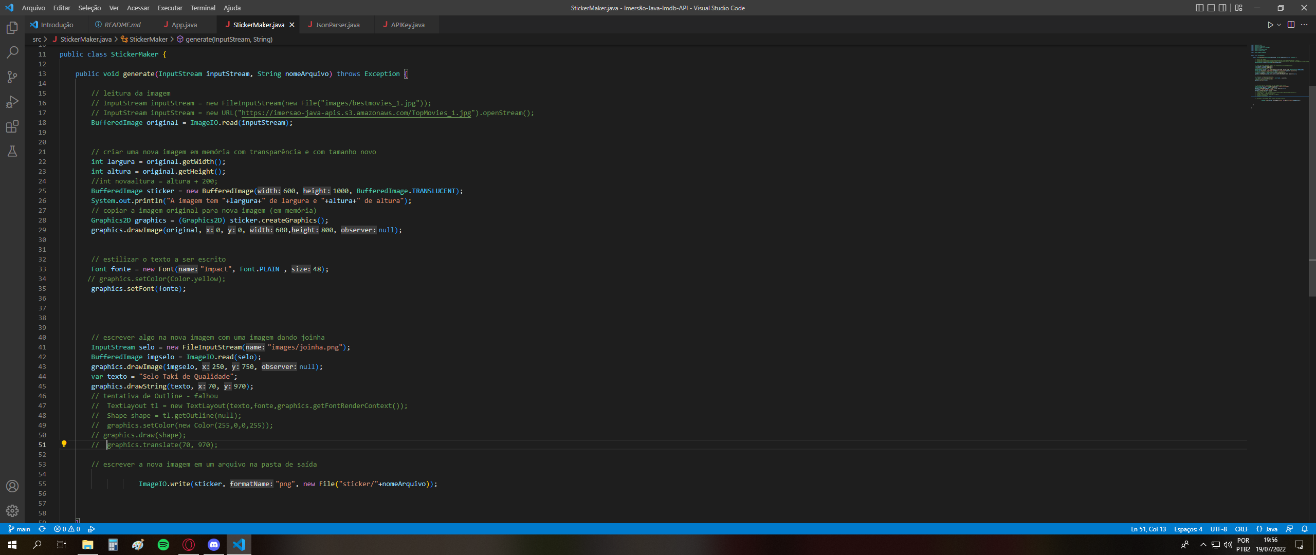 GitHub - Taki07/imersao_java: Código desenvolvido durante a Imersão ...